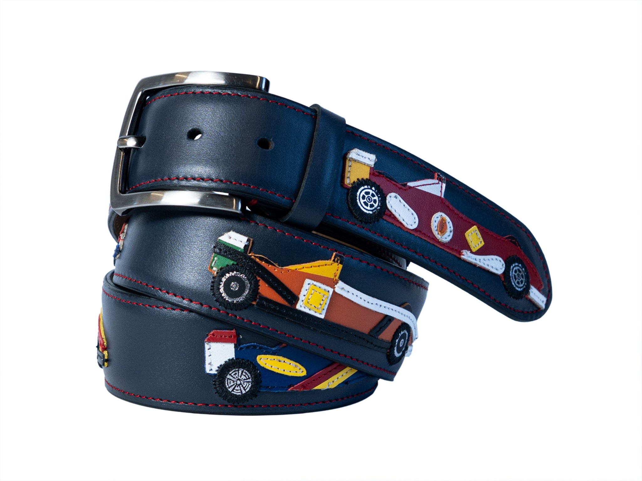 Limited Edition Calf Skin Artistic Belt Formula 1